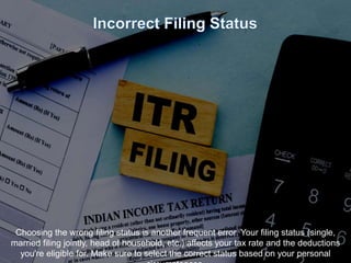 Four Common Errors in Tax Returns in 2023 | PPTX