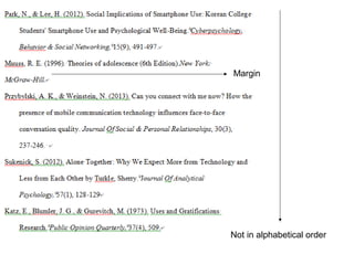 Common errors in writing references | PPT