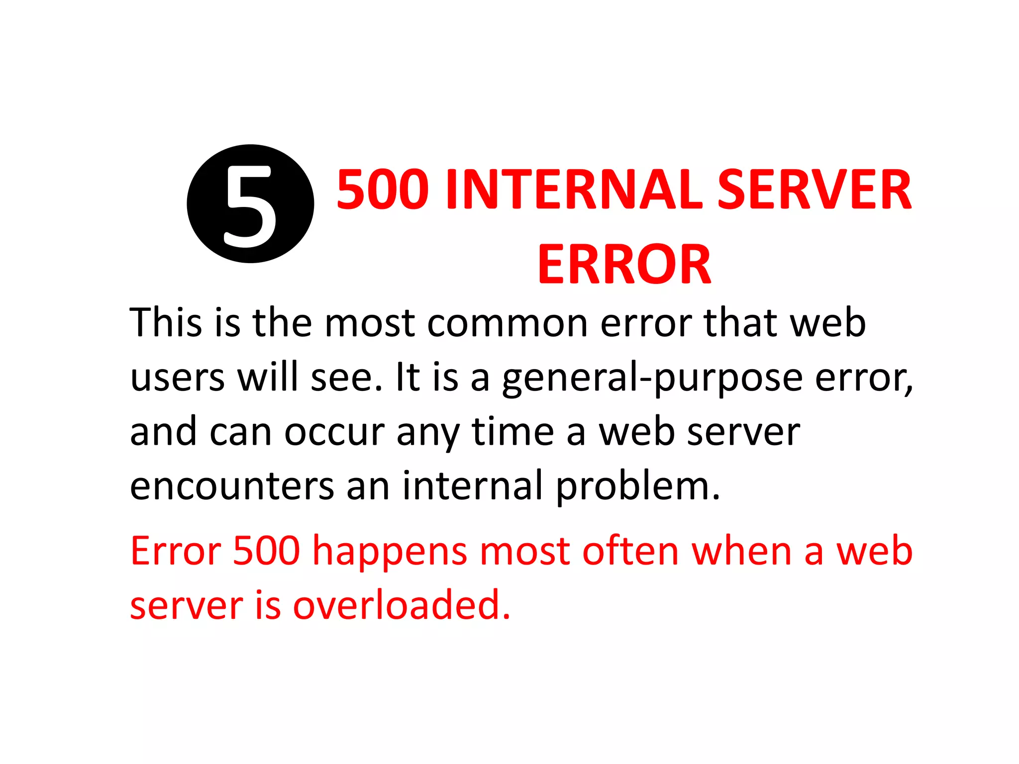 Common errors web.pptx [autosaved] | PPTX