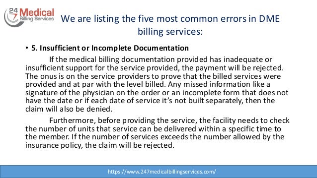 Common Errors with DME Billing Services.pptx