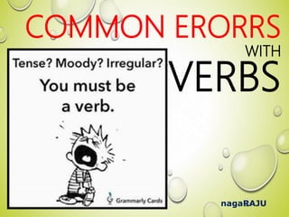 Common Errors with Verbs | PPT