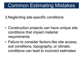 Common Estimating Mistakes.pptx