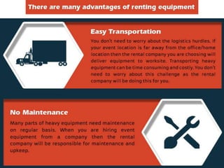 Common Event Equipment Rental Mistakes | PPT
