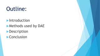 Common extension teaching methods used by DAE | PPTX