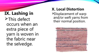 The Classification of Common Defect in the Fabric.pptx