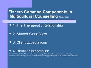 Common factors approach | PPT