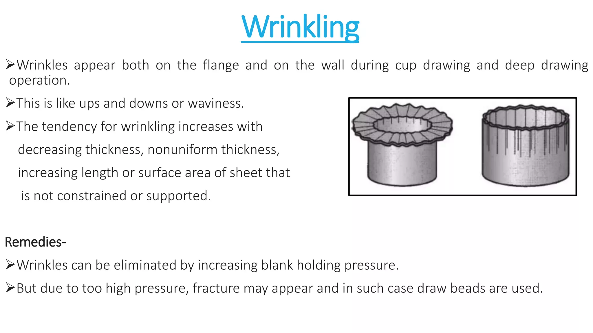 Common failures and remedies for sheet Metal forming.pptx