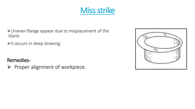 Common failures and remedies for sheet Metal forming.pptx | Skin Care ...