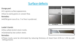 Common failures and remedies for sheet Metal forming.pptx