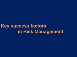 Common failures of risk management | PPT