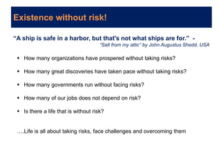 Common failures of risk management | PPTX