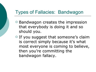 Common Fallacies In Advertising Powerpoint | PPT