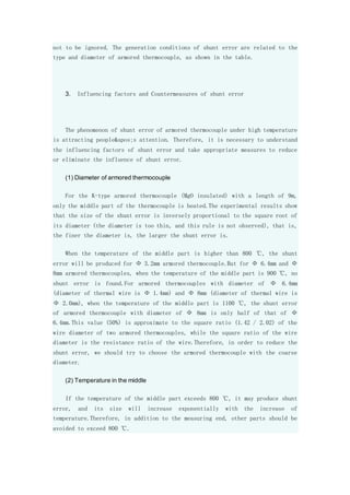 Common fault analysis and solution of thermocouple | DOCX