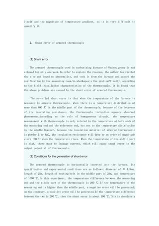 Common fault analysis and solution of thermocouple | DOCX
