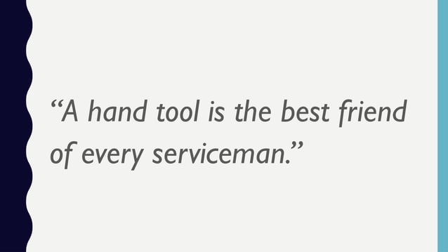 AAAAAAAAAAAAAAAAA Common faults of hand tools.pptx