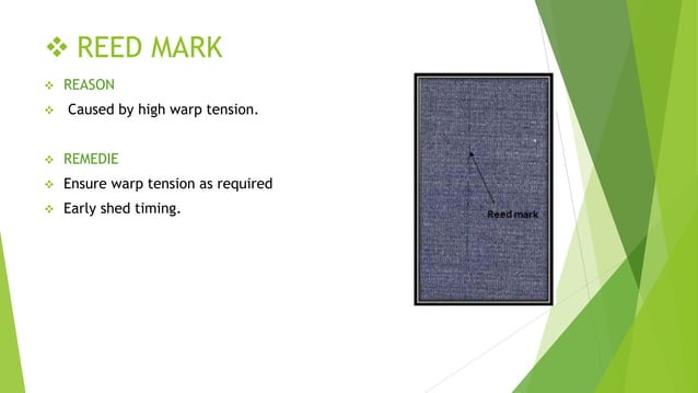 Common Faults of weaving Process | PPTX | Needlework | Arts and Crafts