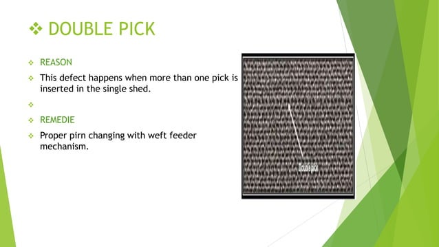 Common Faults of weaving Process | PPTX | Needlework | Arts and Crafts