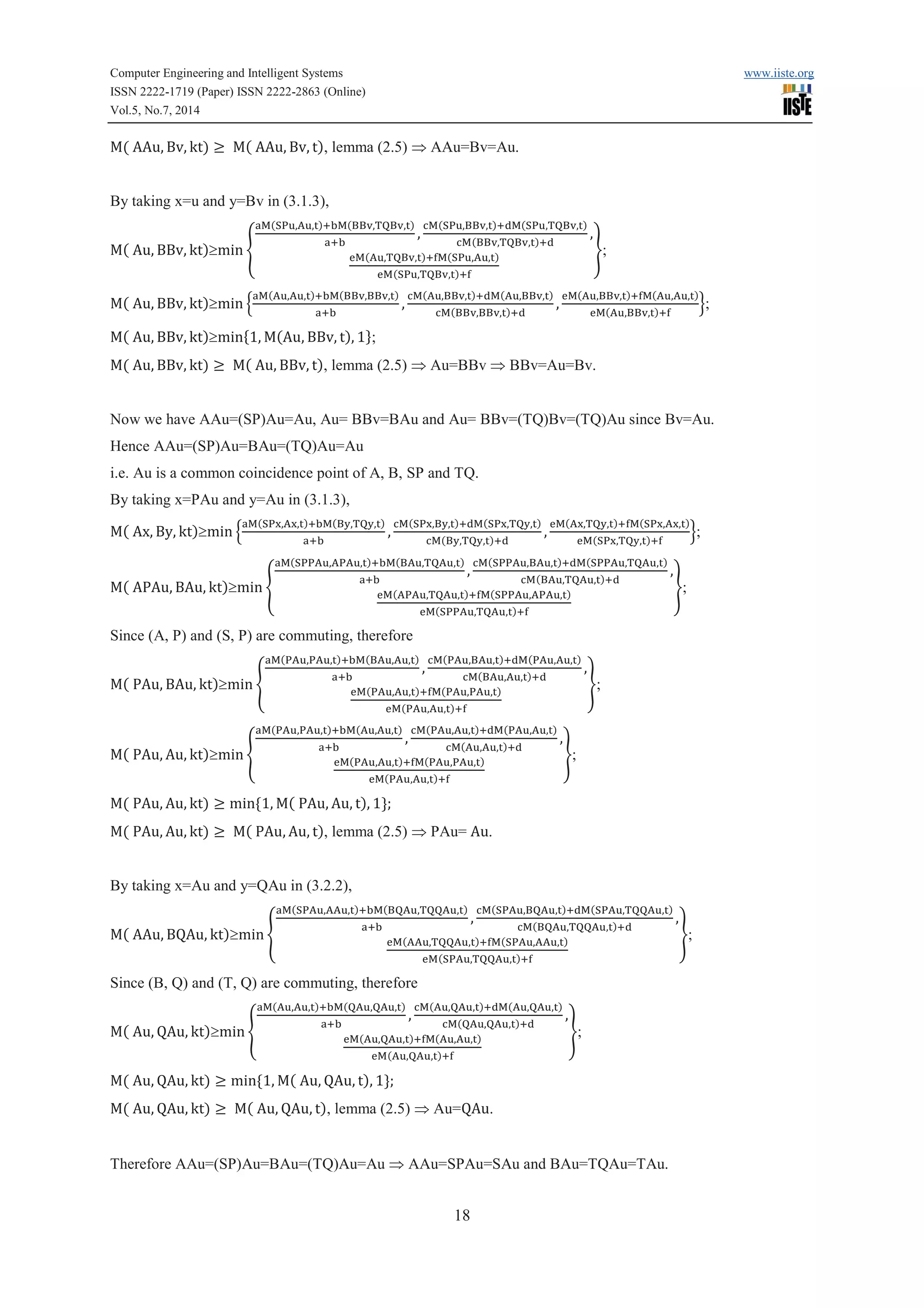 Common fixed point theorems using faintly compatible | PDF