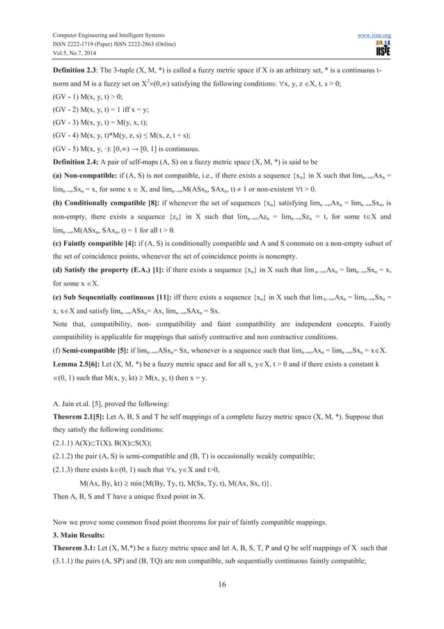 Common Fixed Point Theorems Using Faintly Compatible Pdf