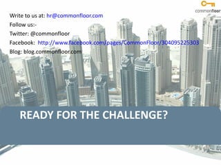 CommonFloor Hiring | PPT