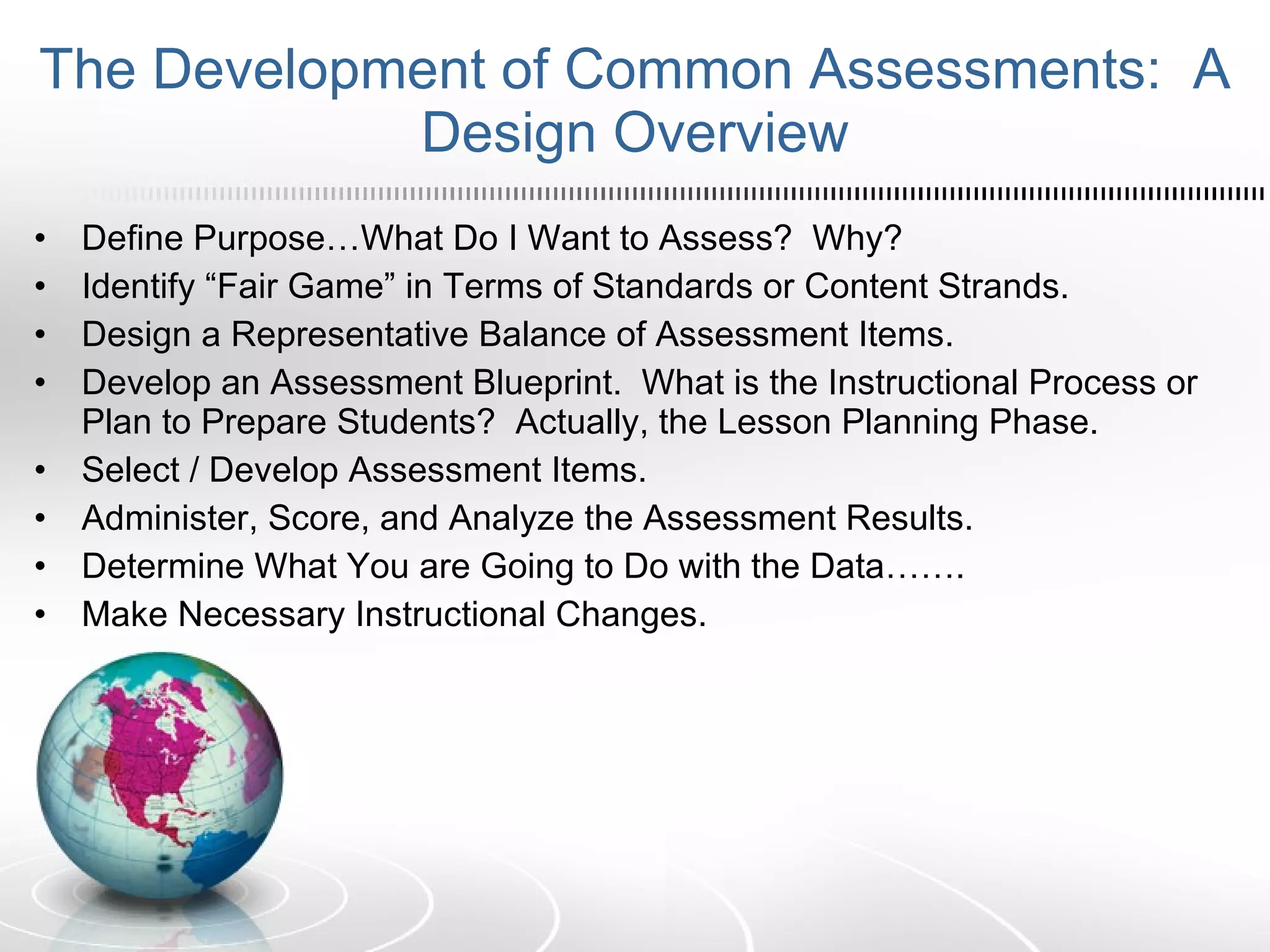 Common Formative Assessment | PPT