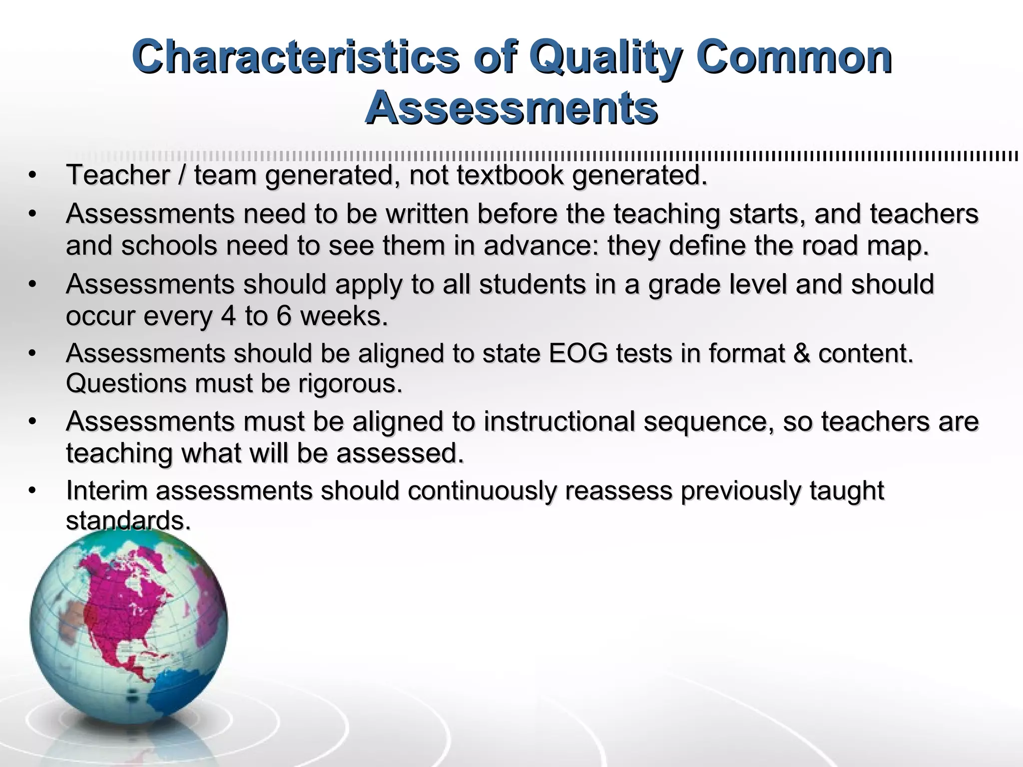 Common Formative Assessment | PPT