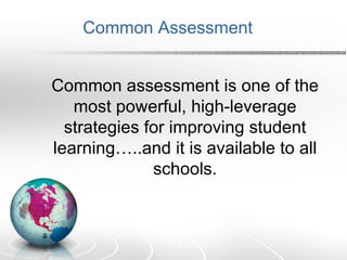 Common Formative Assessment | PPT