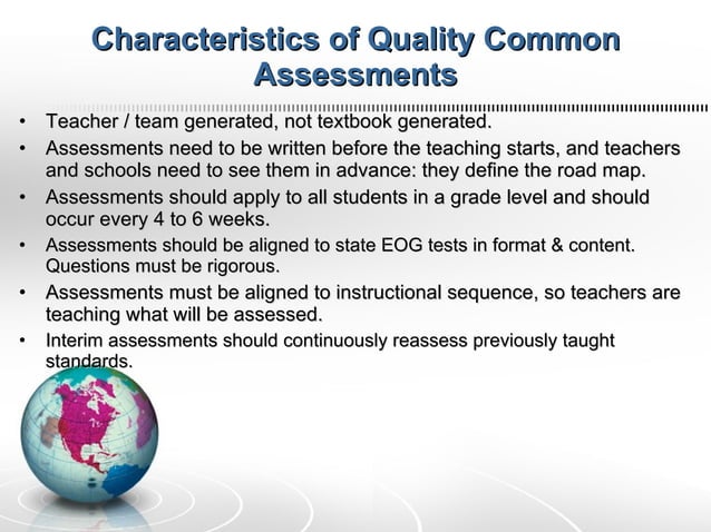 Common Formative Assessment | PPT