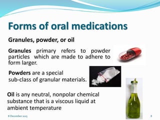 Forms Od Medications