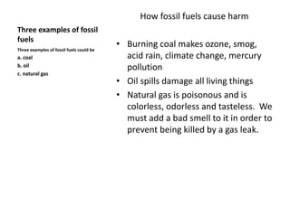 Examples Of Fossil Fuels Online | emergencydentistry.com