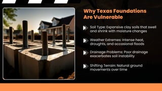 Common Foundation Issues in Texas Homes and How to Prevent | PDF