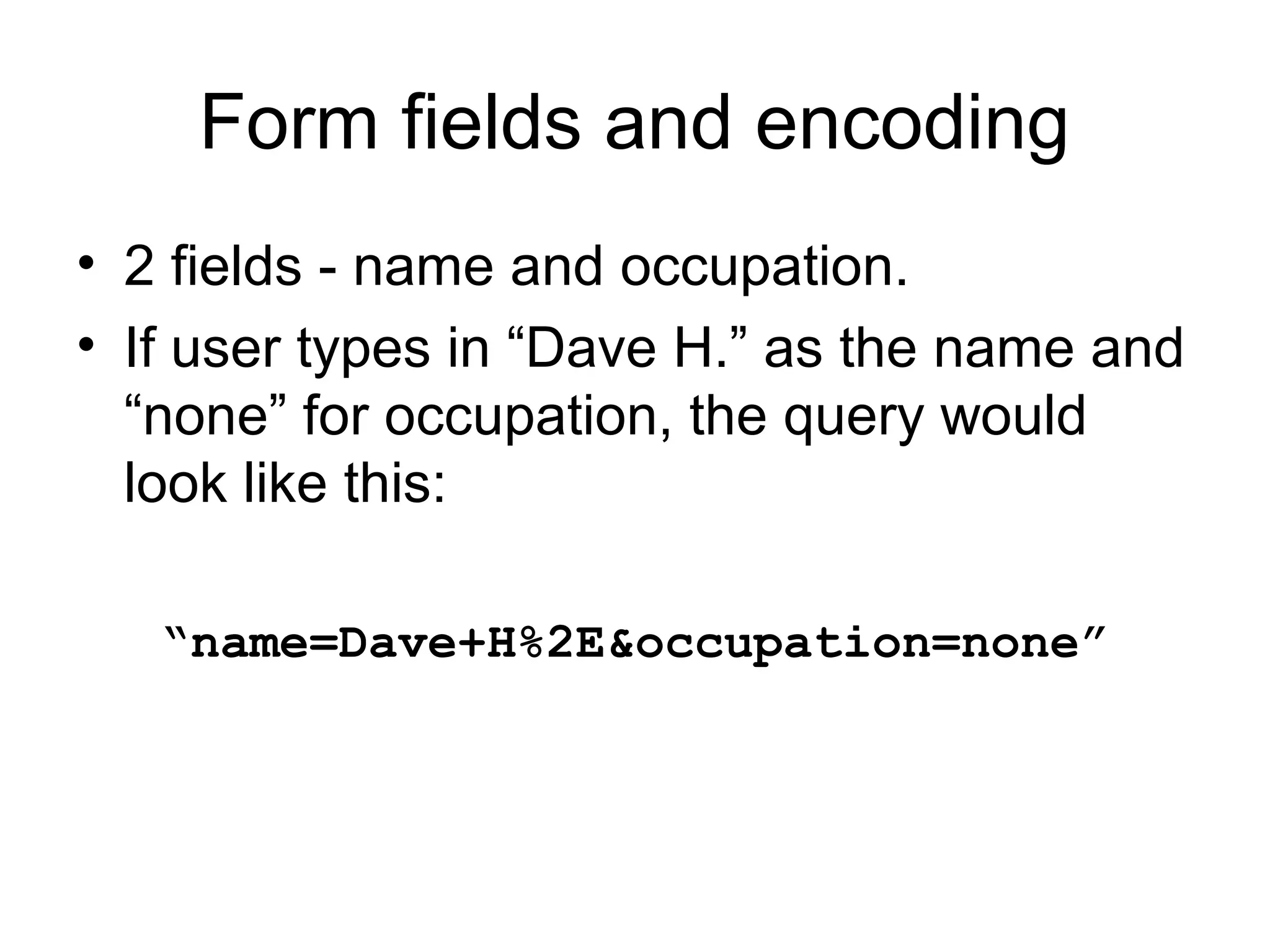 Common gateway interface | PPT