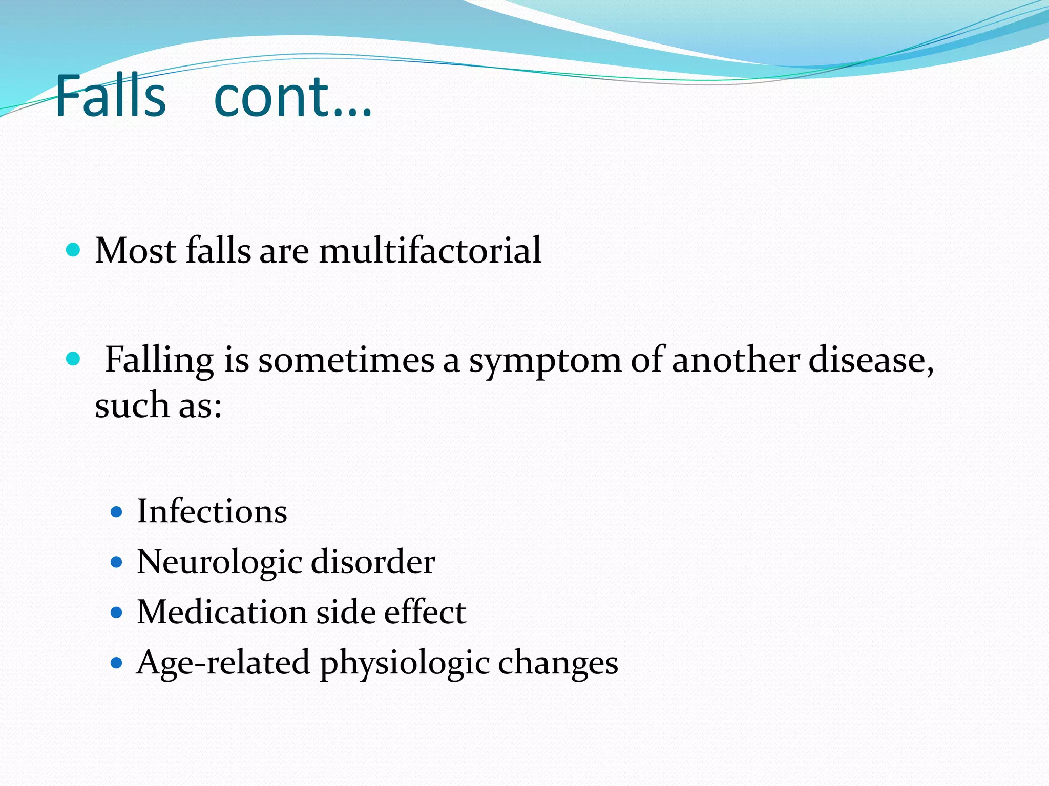 Common geriatric problems and their management | PPTX