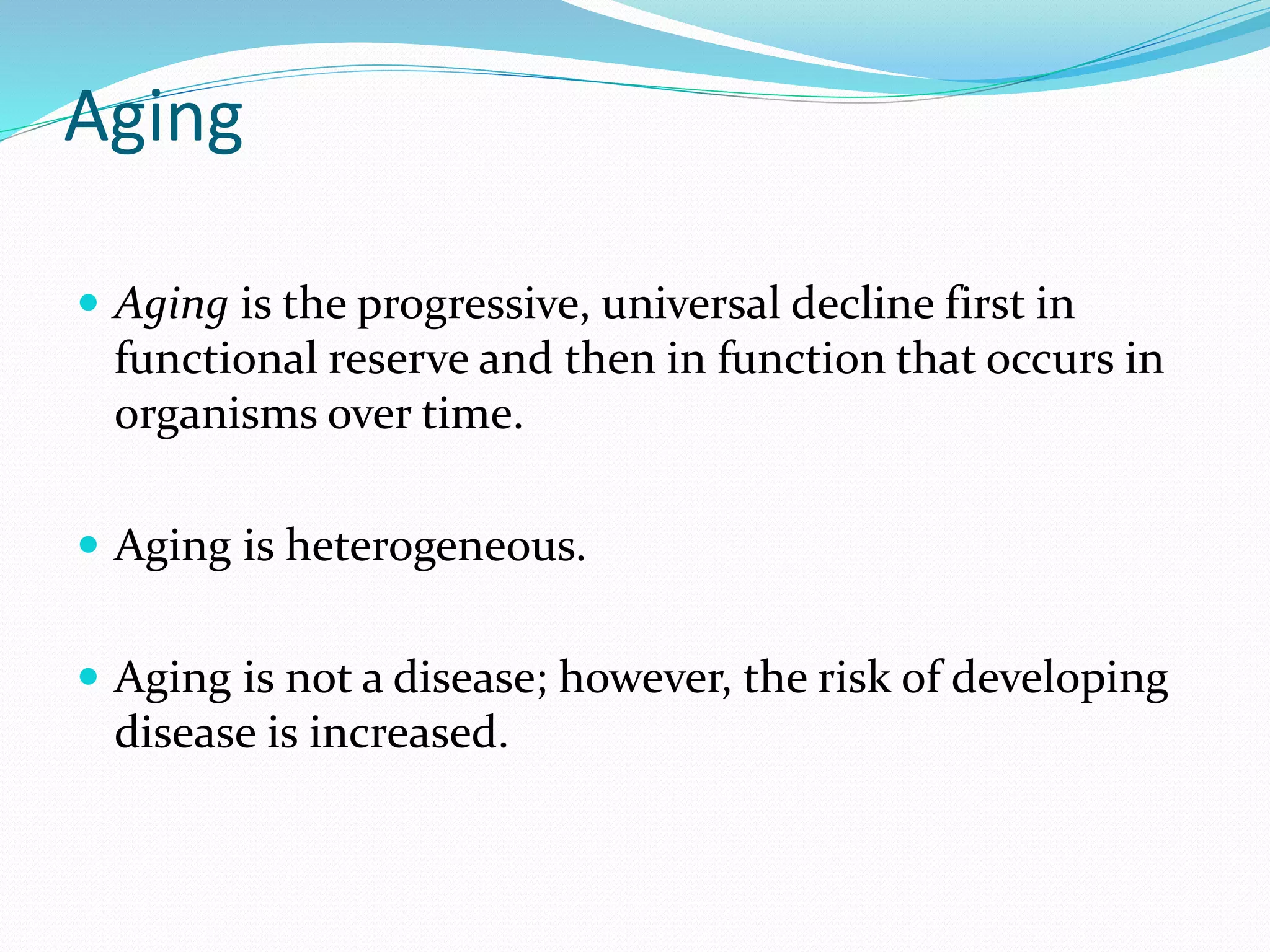 Common geriatric problems and their management | PPTX