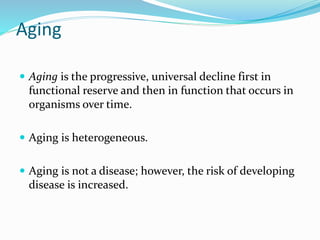 Common geriatric problems and their management | PPT