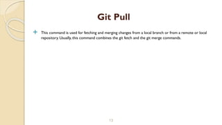 Common Git Commands | PPTX