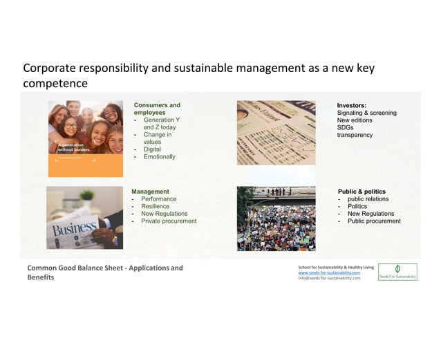 Common good balance sheet applications and benefits | PPT