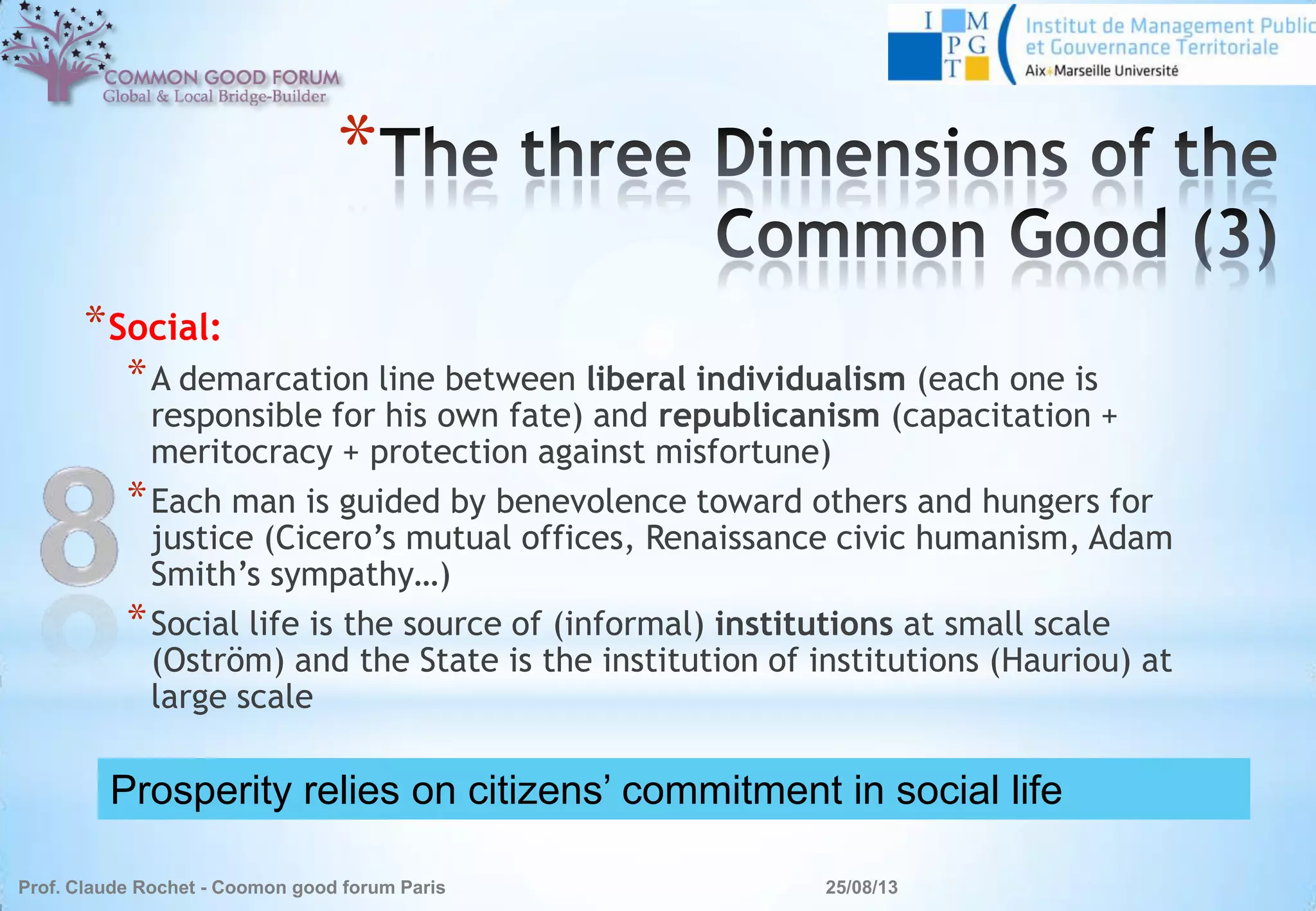 What is the Common Good? | PPTX