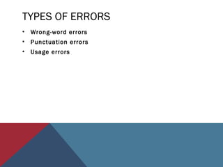 Common Grammar Mistakes: A Helpful Guide | PPT