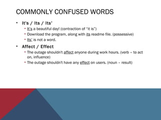 Common Grammar Mistakes: A Helpful Guide | PPT