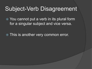 Common Grammar Mistakes and How to Fix Them | PPTX