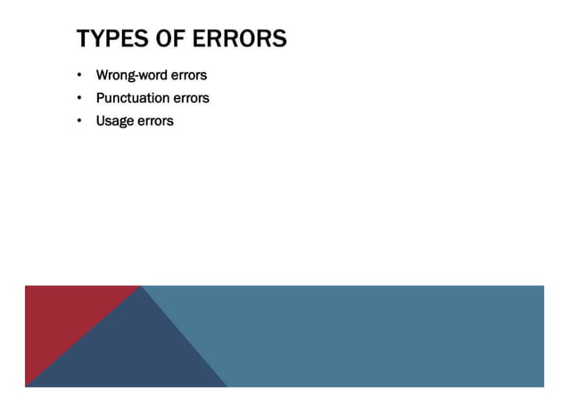 Common Grammar Mistakes | PDF