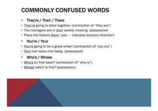 Common Grammar Mistakes | PDF