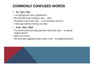 Common Grammar Mistakes | PDF