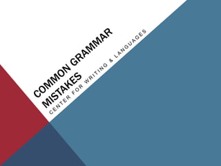 Common_Grammar_Mistakes.ppt