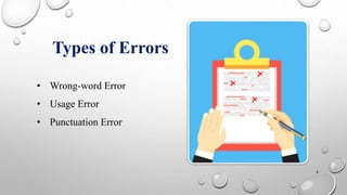 Common Grammatical Errors | PPTX