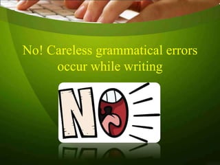 Common Grammatical Mistakes to Avoid in Scientific Writing | PPT
