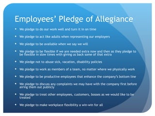 Finding Common Ground on Workplace Flexibility | PPT