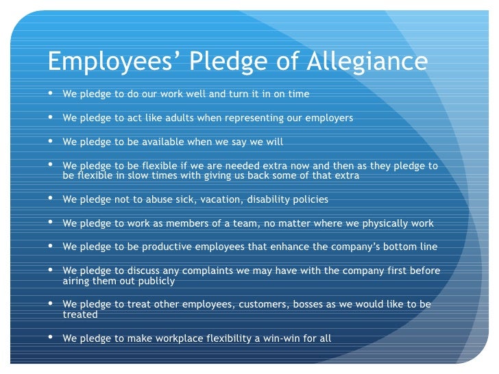 Finding Common Ground on Workplace Flexibility