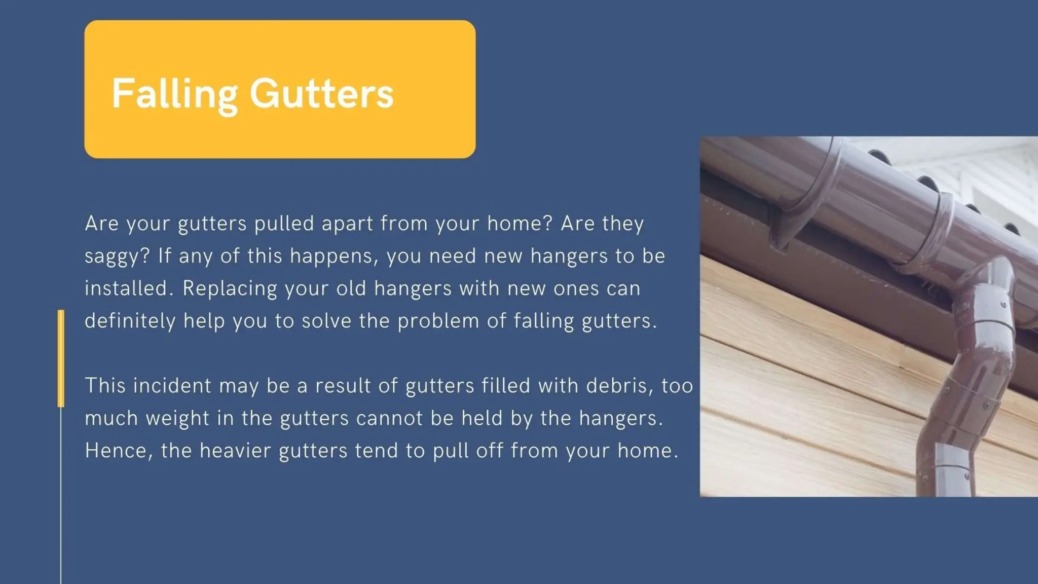 COMMON GUTTER PROBLEMS | PPTX | Weather | Science